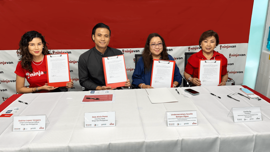 Ninja Van Philippines Joins Hands with DICT-DIWA to Champion Gender ...